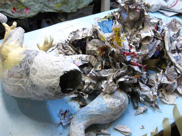 f0ee4-40papermacheholeforneck | Gourmet Paper Mache Blog